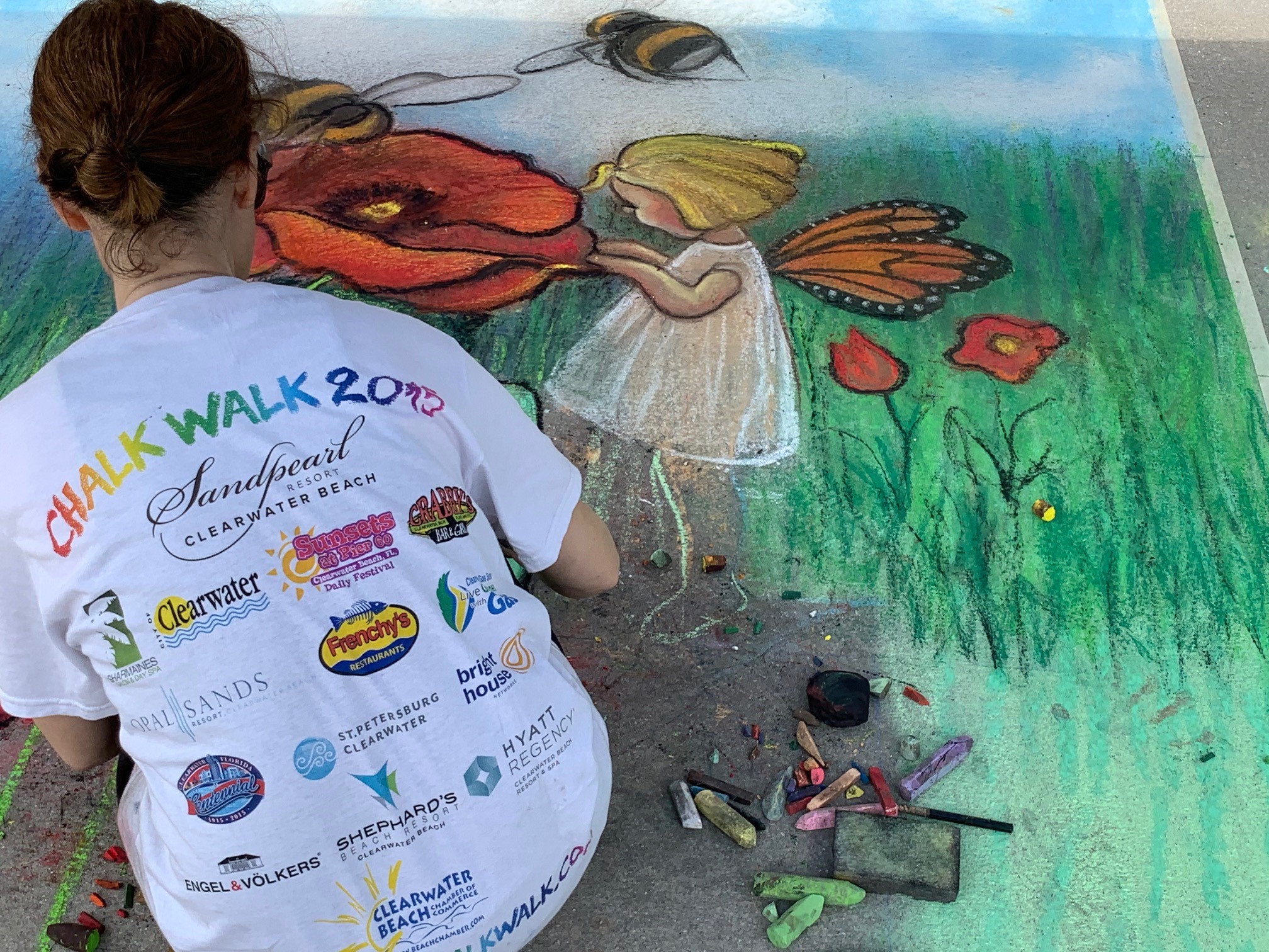 Chalk Techniques Open Workshop - Downtown Winter Garden